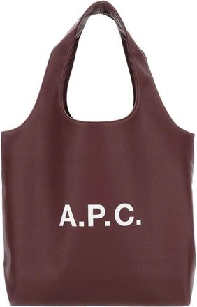 A.P.C. Shopper & Totes - Tote Nino Shopping Bag - Gr. unisize - in Rot - f&uuml;r Damen