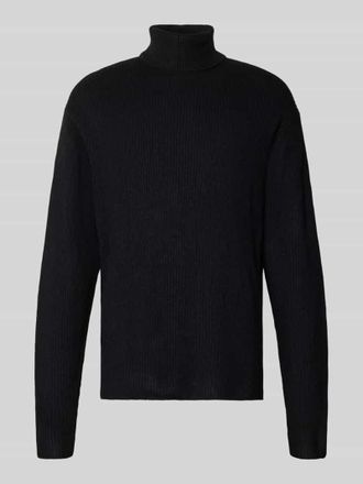Lindbergh Strickpullover in Ripp-Optik mit Rollkragen