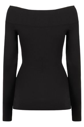 Stella McCartney Womens Viscose Top Black Tops