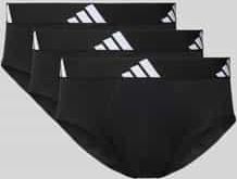 adidas Slip mit elastischem Logo-Bund Modell Active Flex im 3er-Pack