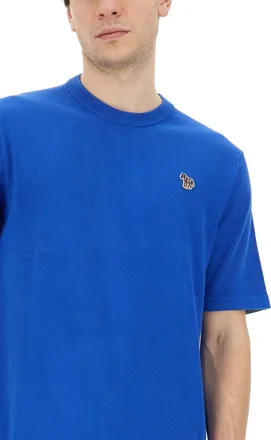 Paul Smith Zebra T-Shirt - Blue