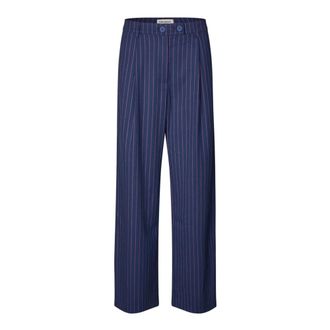 Lollys Laundry Hosen - - Trousers - Damen - Blau - M