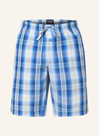 Jockey Schlafshorts Soft Wash Wovens blau