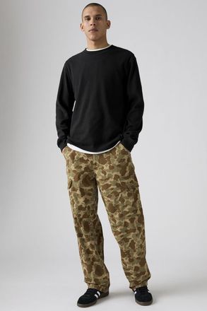 Levi's Pantalon XX Cargo Baggy - Homme - Marron / Classic Duck Camo Harvest Gold Rpstp Print - 28X32