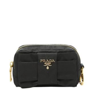 Prada Pochette en nylon vintage Pre-owned - Femme - Pre-owned - Noir - Taille: ONE Size