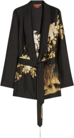 Max Mara Femme, Vestes, Multicolore, Taille: 40 FR Casacca Destrutturata Kimono