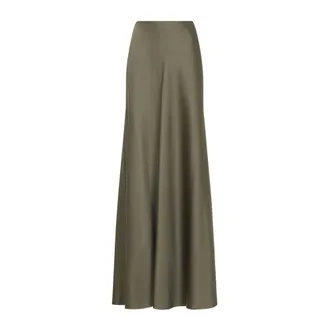 Ralph Lauren Femme, Jupes, Vert, Taille: 38 FR Masina Maxi A-Line Skirt
