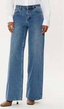 Michael Kors Jeans MF49065FAU Blau Wide Leg