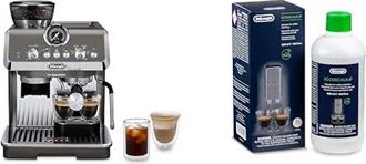 DeLonghi La Specialista Arte Evo EC9255.T Espresso Siebträgermaschine, mit Cold Brew-Funktion, mit Professioneller Milchaufschäumdüse, Sensor-Mahlwerk, inkl. B