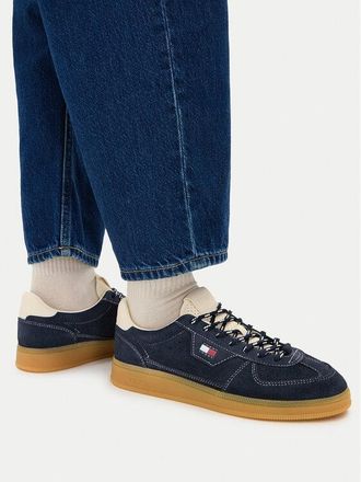 Tommy Jeans Sneakers Mu The Greenwich Edge Suede EN0EN03050 Dunkelblau