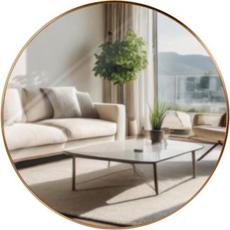 Clp Miroir mural Elsie Or mat xl