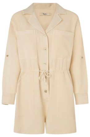 Pepe Jeans London Damen Elison Jumpsuit, Braun (Malt Beige), XL