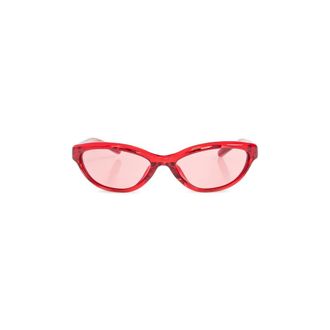 Jacquemus Curvo Sonnenbrille - - Accessories - Damen - Rot - ONE SIZE
