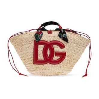 Dolce & Gabbana Kendra Medium Shopper-Tasche - - Bags - Damen - Beige - ONE SIZE