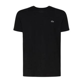 Lacoste Homme, Tops, Noir, Taille: L Polo Noir T-shirt en Jersey de Coton Pima