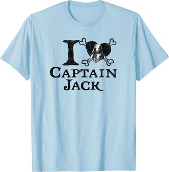 Disney Pirates of the Caribbean I Heart Captain Jack T-Shirt