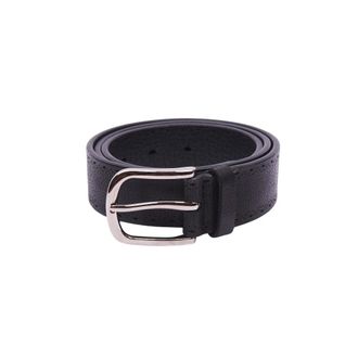 Orciani Leder G&uuml;rtel mit Lasergravuren - - Accessories - Herren - Schwarzk - 105 CM