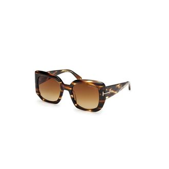 Tom Ford Carla-02 Ft1220 55F Sonnenbrille - - Accessories - Damen - Braun - 52 MM