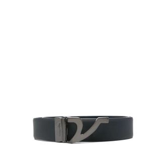 Paul & Shark Stylischer Lederg&uuml;rtel f&uuml;r M&auml;nner - - Accessories - Herren - Blau - 110 CM