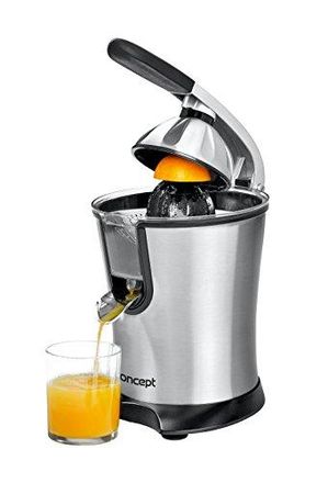 Concept &eacute;lectrom&eacute;nager CE3520 Superbe presse-agrumes, avec syst&egrave;me de levier, 750 ml, 160 W, inox, sans BPA
