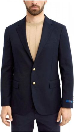 Ralph Lauren Homme, Vestes, Bleu, Taille: S Blazer Moderne en Gabardine