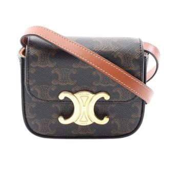 Celine Sac bandouli&egrave;re vintage en toile Pre-owned - Femme - Pre-owned - Multicolore - Taille: ONE Size