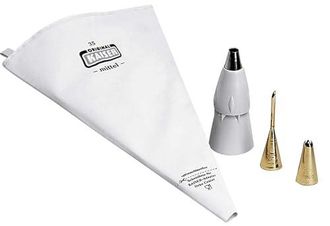 Original Kaiser Kaiser Kit de Poche &agrave; Douille Professionnel 5 Pi&egrave;ces Poche Kochfest Adaptateur Douilles Inspiration Sweet & Style Stable Reisfester en Coton &agrave; Douille