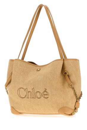 Chlo&eacute; Clover Shoulder Bag - Brown