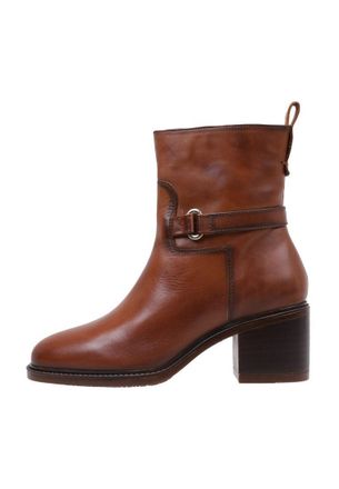 Pikolinos Stiefeletten mit Absatz in Leder HUESCA für Frauen Farbe Marrón