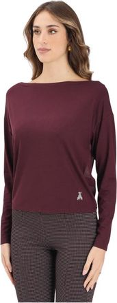 Patrizia Pepe Femme, Pulls, Violet, Taille: 40 FR Maglioncino