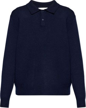 Lisa Yang Homme, Pulls, Bleu, Taille: L Pull en cachemire Rufus