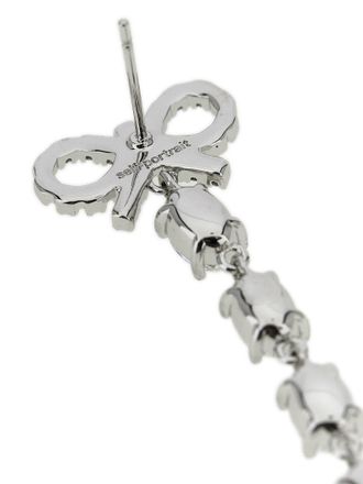 Self Portrait Womens Silver Copper Earrings