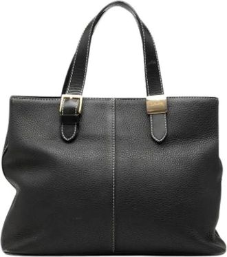 Burberry Sac cabas vintage Pre-owned - Femme - Pre-owned - Noir - Taille: ONE Size