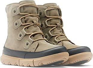 Sorel Explorer Boot Waterproof bottes dhiver imperm&eacute;ables pour homme, Vert (Sage x Dark Moss), 42 EU