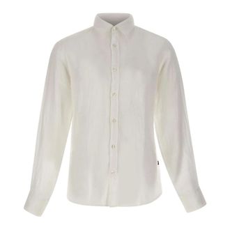 HUGO BOSS Homme, Chemises, Blanc, Taille: L Boss Chemises White