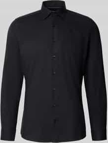 Olymp Level 5 Slim Fit Business-Hemd mit Kentkragen