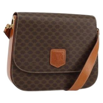 Celine Sac bandouli&egrave;re Vintage Pre-owned - Femme - Pre-owned - Brun - Taille: ONE Size