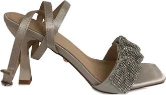 twentyfour Femme, Chaussures, Gris, Taille: 36 EU Sandale &agrave; talon haut Jalila