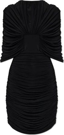 The Mannei Kleid mit Drapierung - - Dresses - Damen - Schwarzk - S