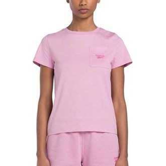 Reebok Damen Id Small Logo T-Shirt, JASPNK, M