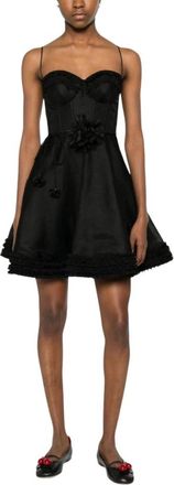 Zimmermann Femme, Robes, Noir, Taille: 40 FR Luna Ruffle Mini Dress