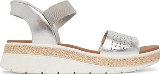 Skechers Sandalen Skechers Bobs Sun Ray 114415/SIL Silberfarben