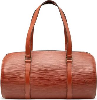 Louis Vuitton sac à main Épi Soufflot (1996) - Marron