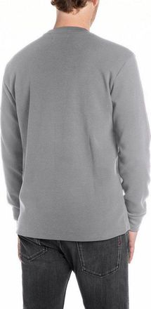 Replay Longsleeve Regular Fit, Rundhalsform
