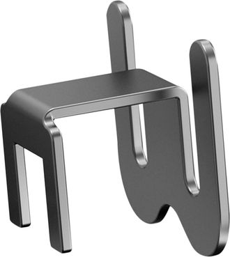 DOITOOL Badezimmer Wand schuhregal Platzsparender Hausschuh Organizer mit Selbstklebender Montage Vielseitiger Schuhhalter für Hausschuhe Sneaker Sandalen und