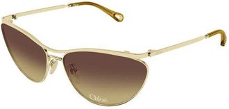 Chlo&eacute; CH0386S Cat-Eye Sunglasses - Gold