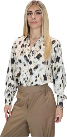 Emme Di Marella Emme DI Marella - Emmduomo Chemise - Femme - Blouses et Chemises - Multicolore - Taille: 44 FR