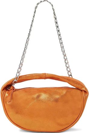 by FAR sac port&eacute; &eacute;paule &agrave; effet m&eacute;tallis&eacute; - Orange
