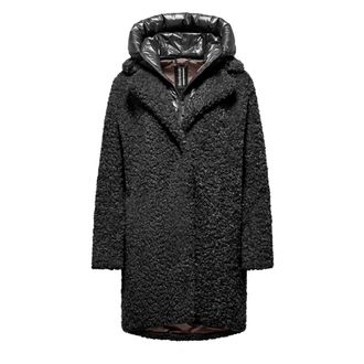 Bomboogie Femme, Manteaux, Noir, Taille: 48 FR Odessa Overcoat