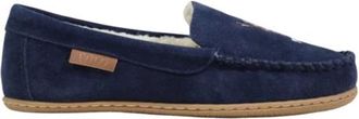 Ralph Lauren Femme, Chaussures, Bleu, Taille: 37 EU Collins Bear Slippers